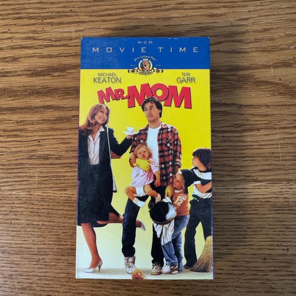 MGM | Media | Mr Mom Vhs Michael Keaton Teri Garr Mgm Movie Time 983 ...